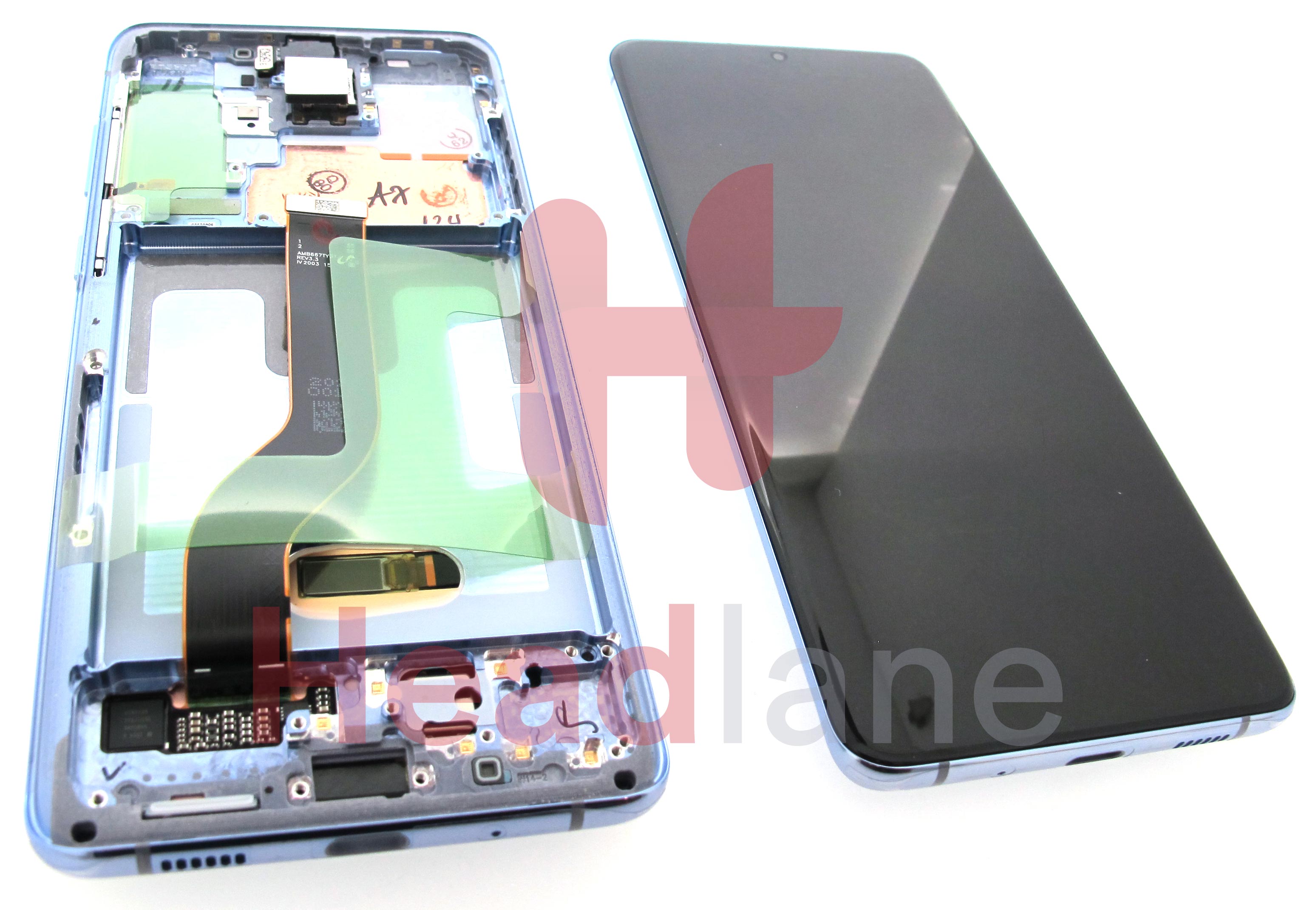 Samsung SM-G986 Galaxy S20+ / S20 Plus LCD Display / Screen + Touch - Purple (BTS Edition ...